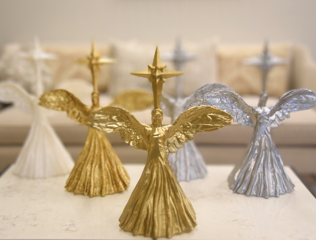 Angel Tree Topper| Angel Sculpture | Christmas Angel | Christmas Tree ...