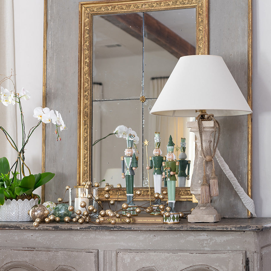 Gold Metallic Ball Garland 48" – Fig & Dove