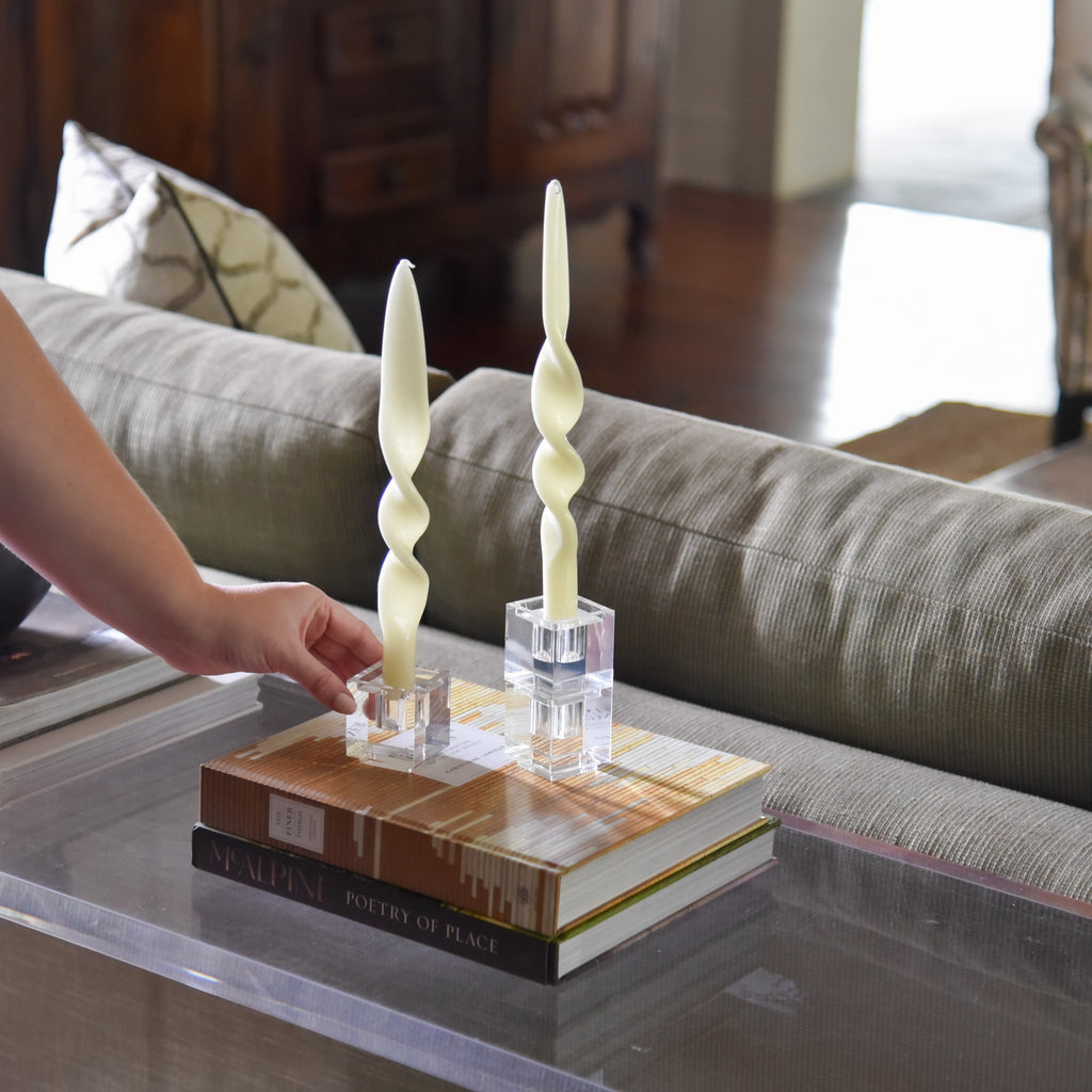 Acrylic Stackable Candle Holders (Set of 4)| Candle Holders |Advent ...