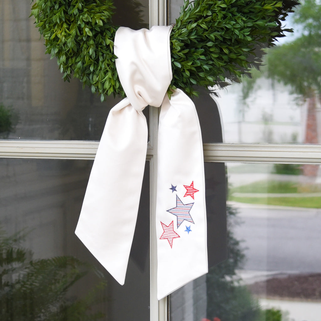 Star Spangled Wreath Sash – Fig & Dove