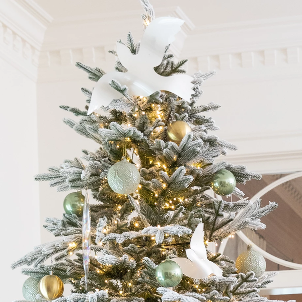 Acrylic Dove Tree Topper – Fig & Dove