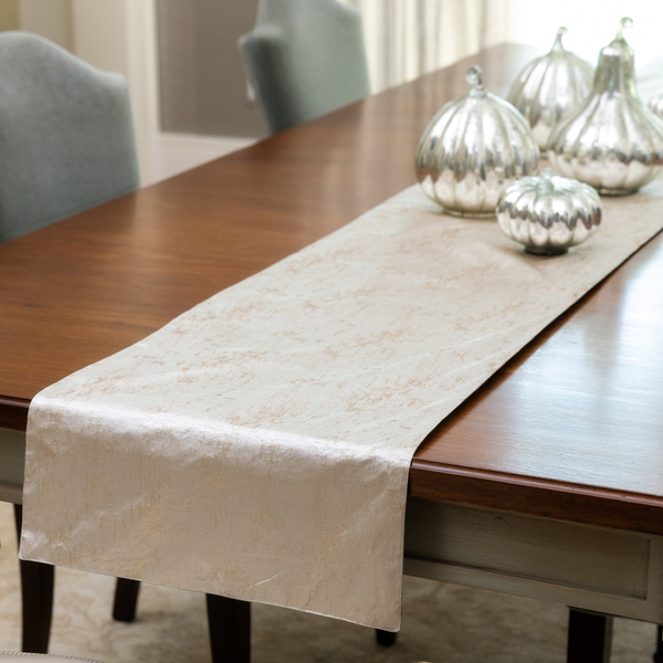 Gold & Silver Grain Reversible Table Runner |Table Runner| Tablescape ...