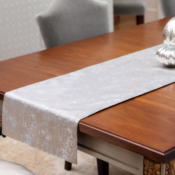 Gold & Silver Grain Reversible Table Runner |Table Runner| Tablescape ...